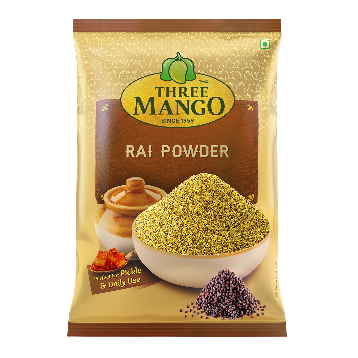 Three Mango Rai Powder – Strong Flavour | 100% Natural – Swastik Spices