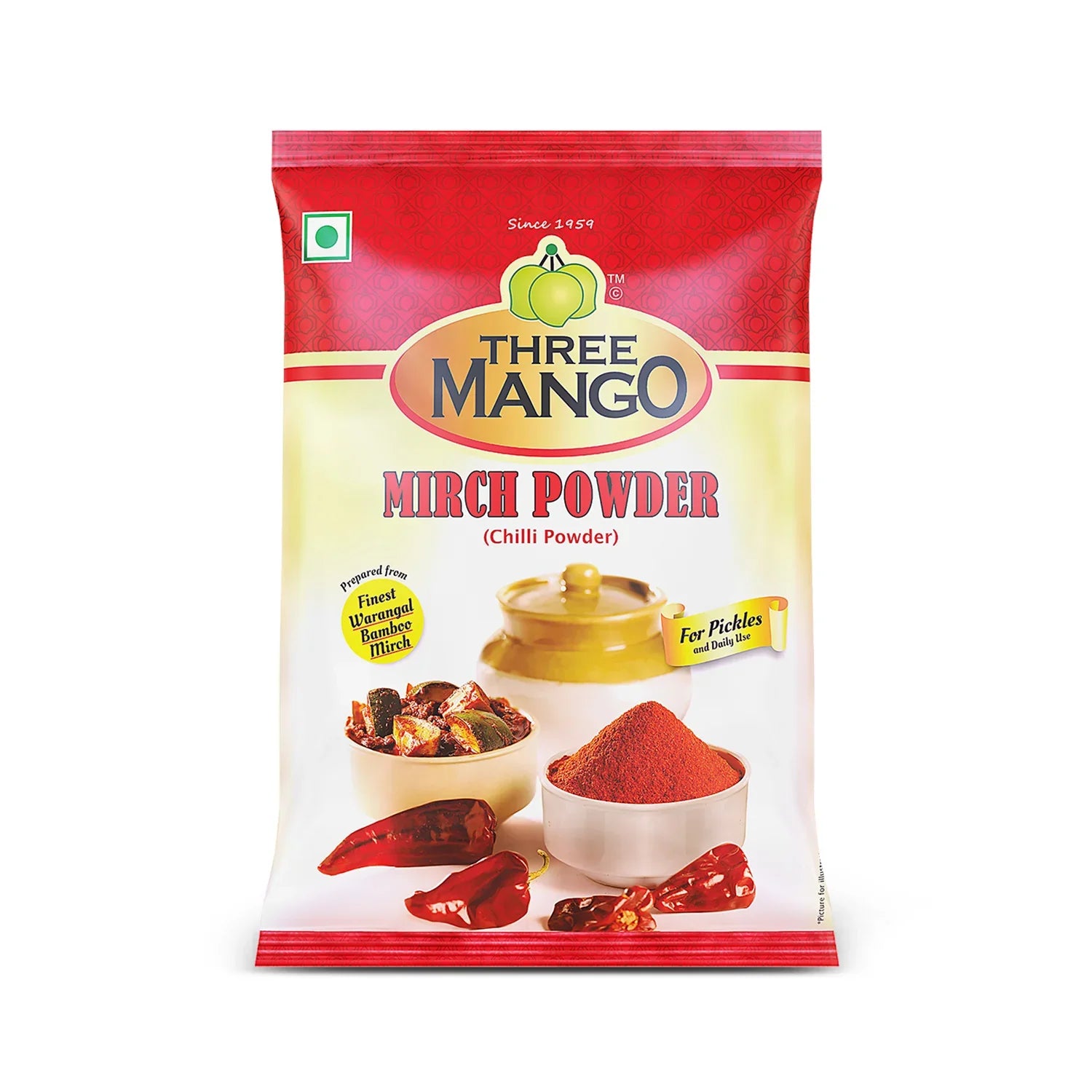 Three Mango Chilli Powder – Pure, Spicy & Authentic Flavour – Swastik ...